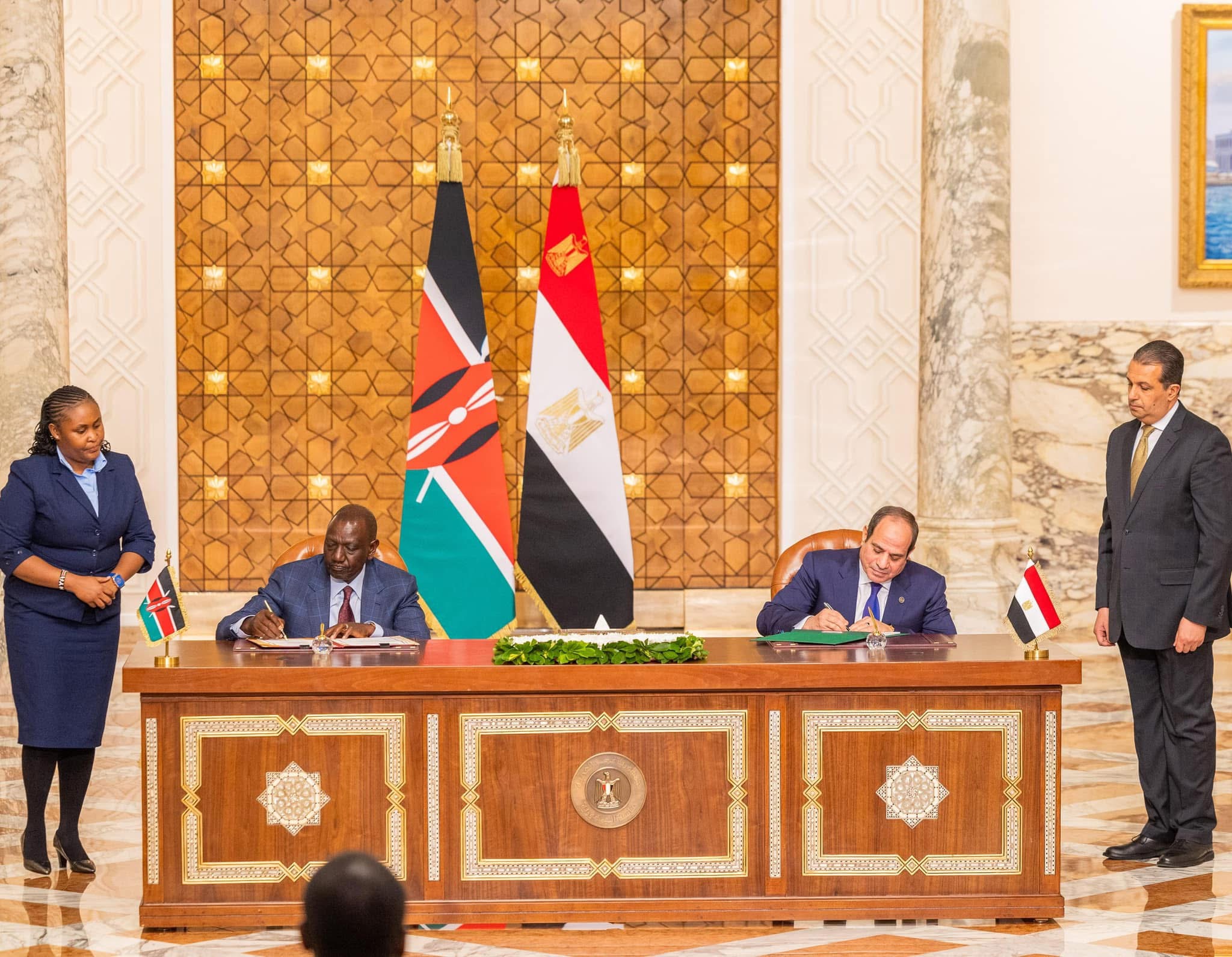 Kenya, Egypt sign a strategic partnership agreement to bolster ties ...