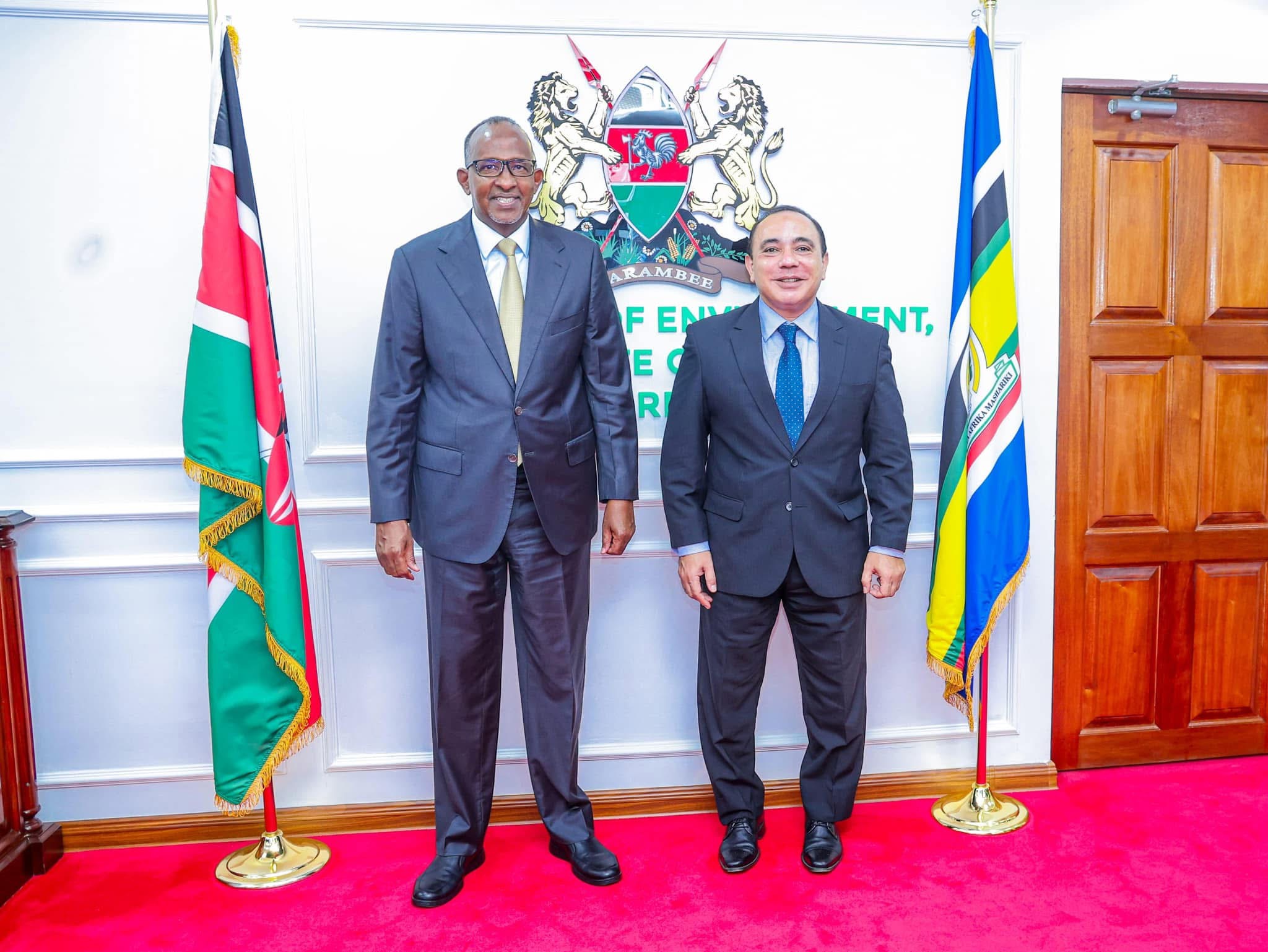 CS Duale hosts Egyptian Ambasador to Kenya, discuss Forestry and ...