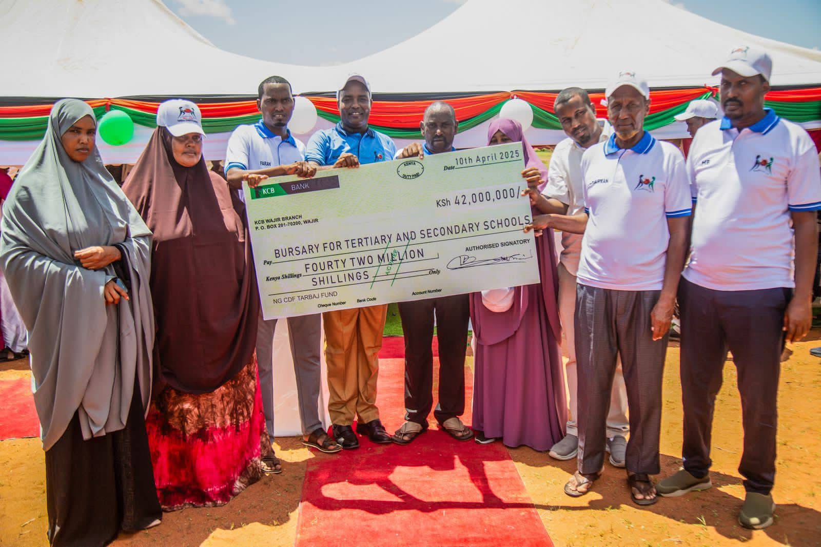 Tarbaj MP Hussein Abdi Bare Launches Historic Ksh 42 Million Bursary ...