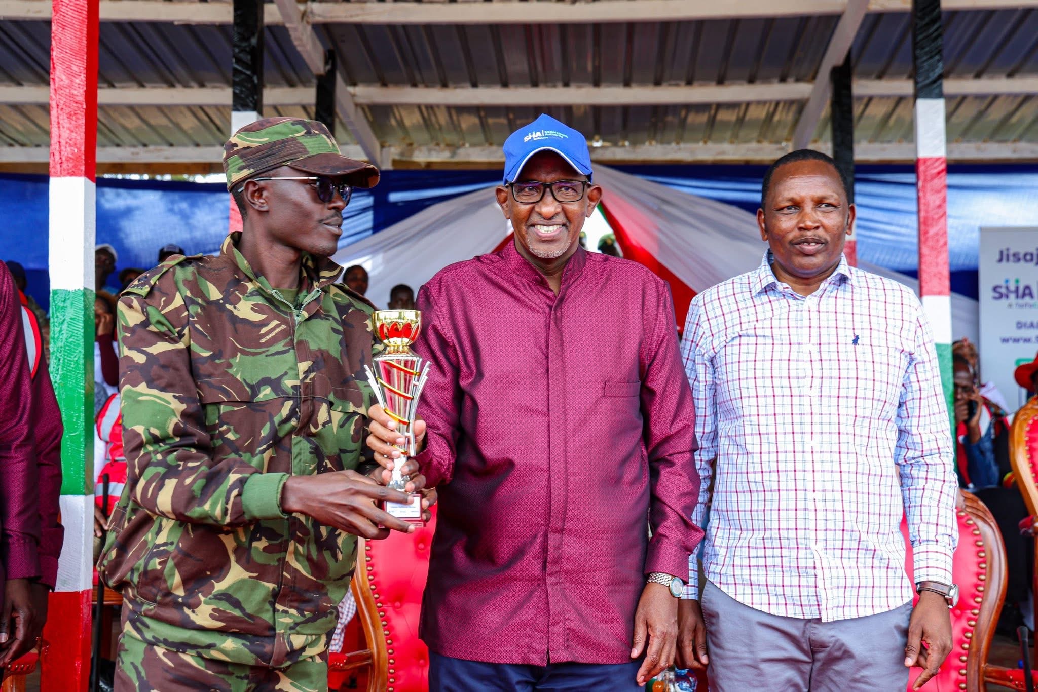 CS Aden Duale Launches Samburu Digital Health System During National Blood Donor Day - Frontier ...